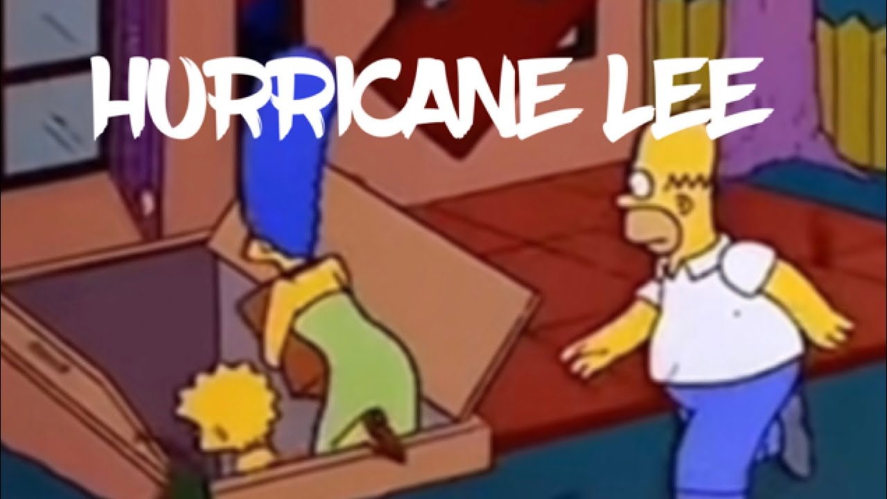 The Simpsons Predict Hurricane Lee (Might Be The Biggest One In History ...