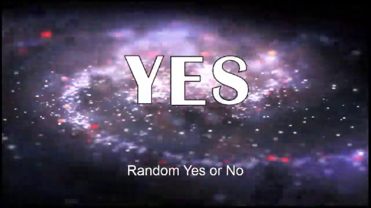 Random Yes or No Generator - YouTube