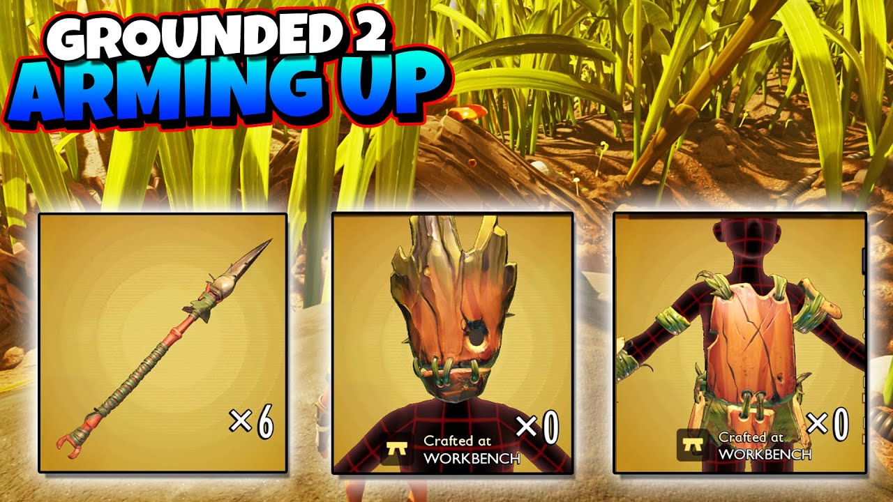 Weapons And Armour Guide - Grounded 2 - YouTube