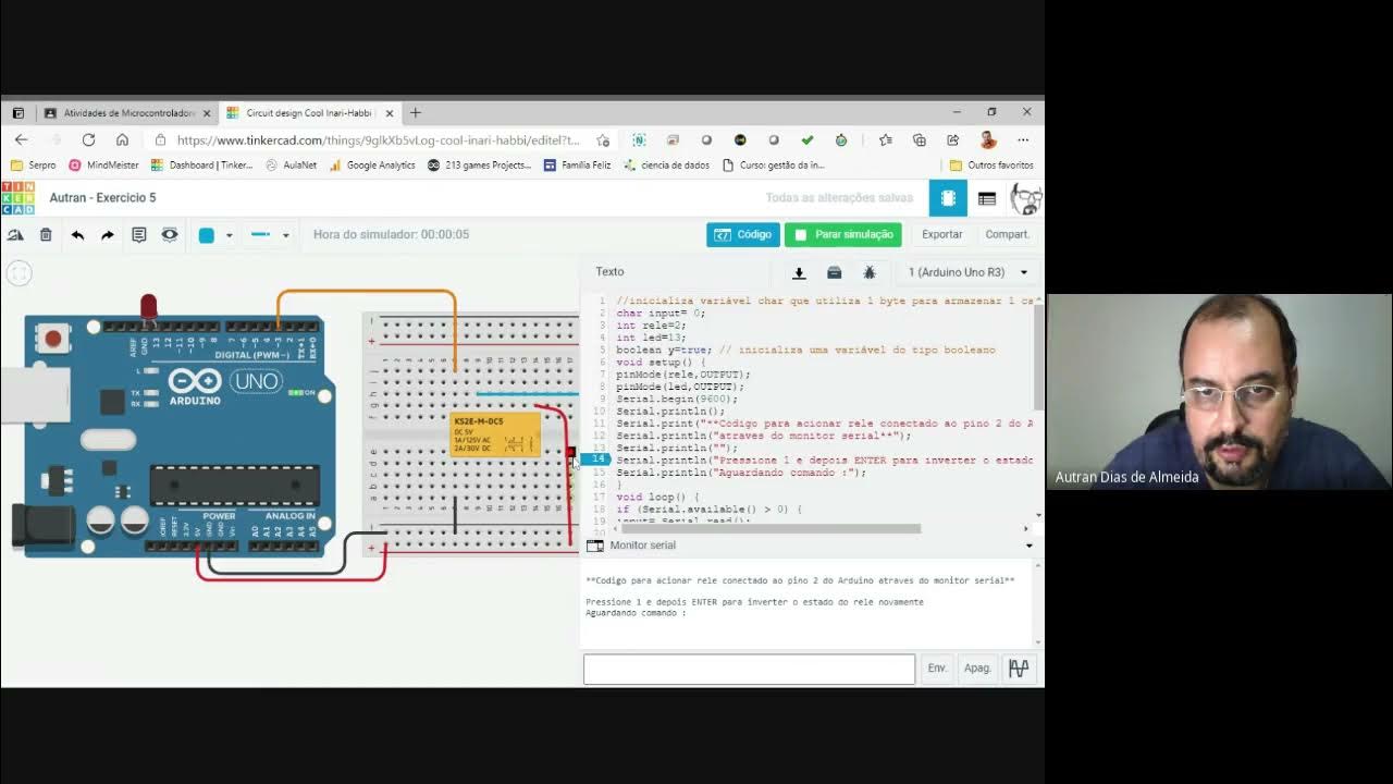 Arduino - Exercícios 5 e 6 e desafios - YouTube