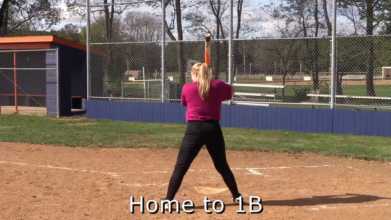 Haley Haun 2017 Virginia prospect Strong Bat 3.8gpa - YouTube