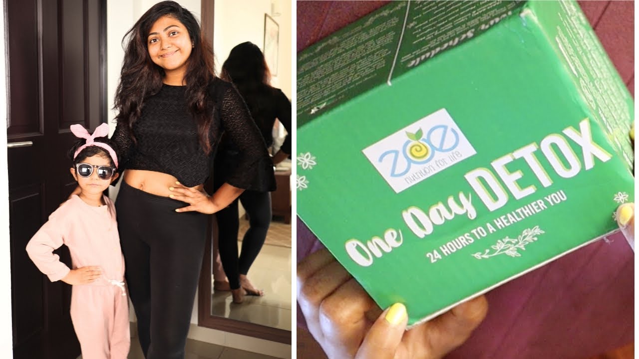 "DETOX" DAY IN MY LIFE | TRIED ZOE'S ONE DAY DETOX KIT - YouTube