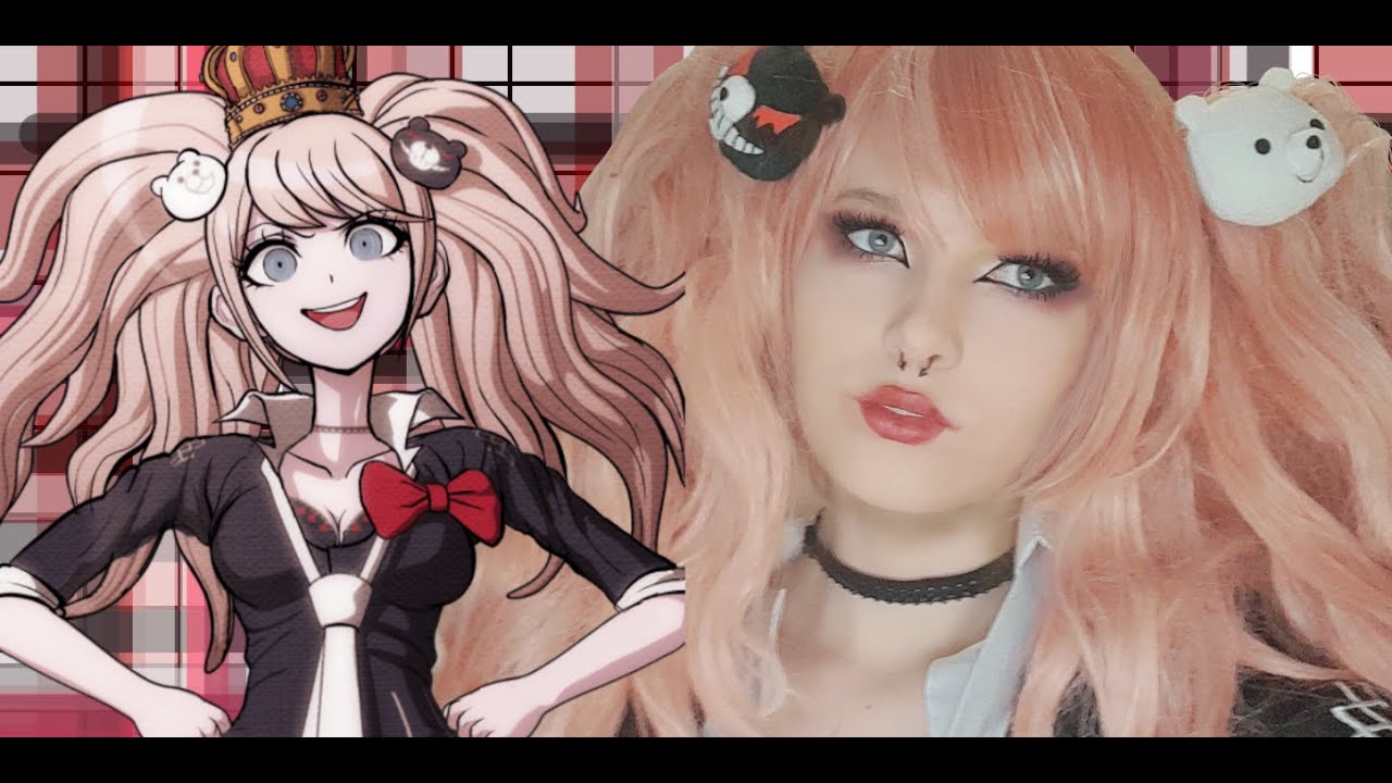 Junko Enoshima | Dangan Ronpa Makeup Tutorial - YouTube