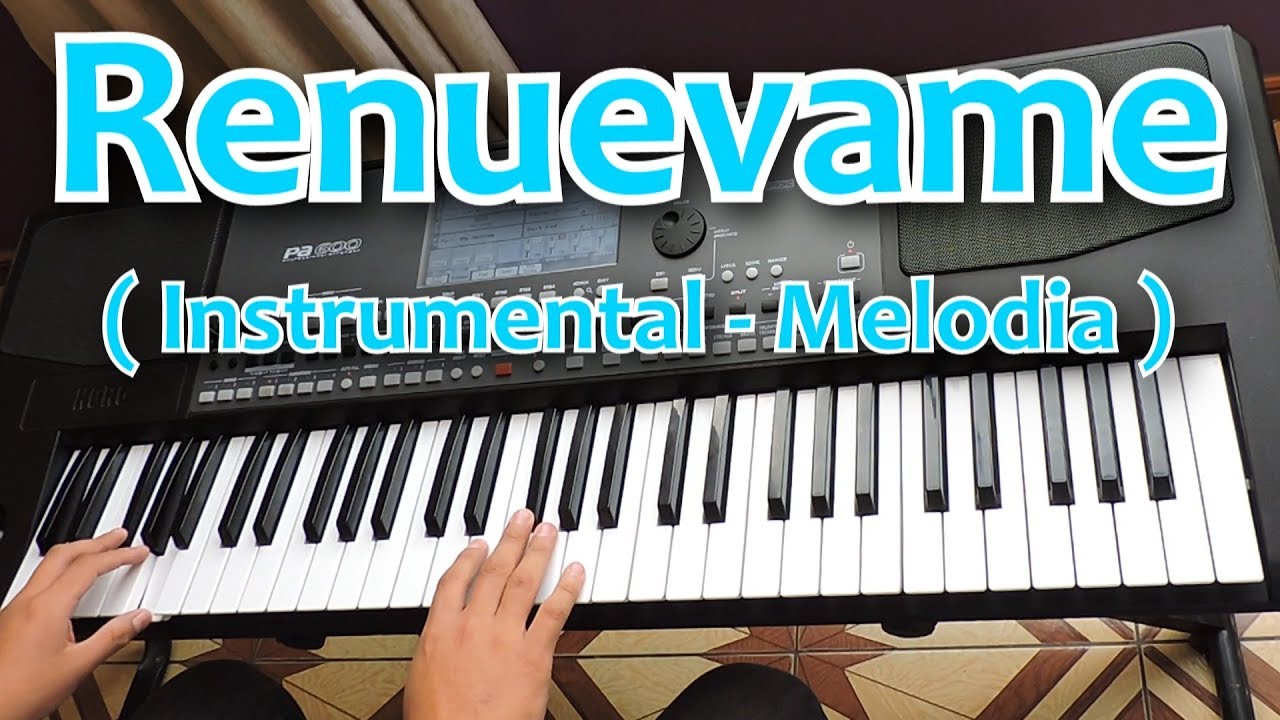RENUEVAME TUTORIAL PIANO 🎹 - YouTube