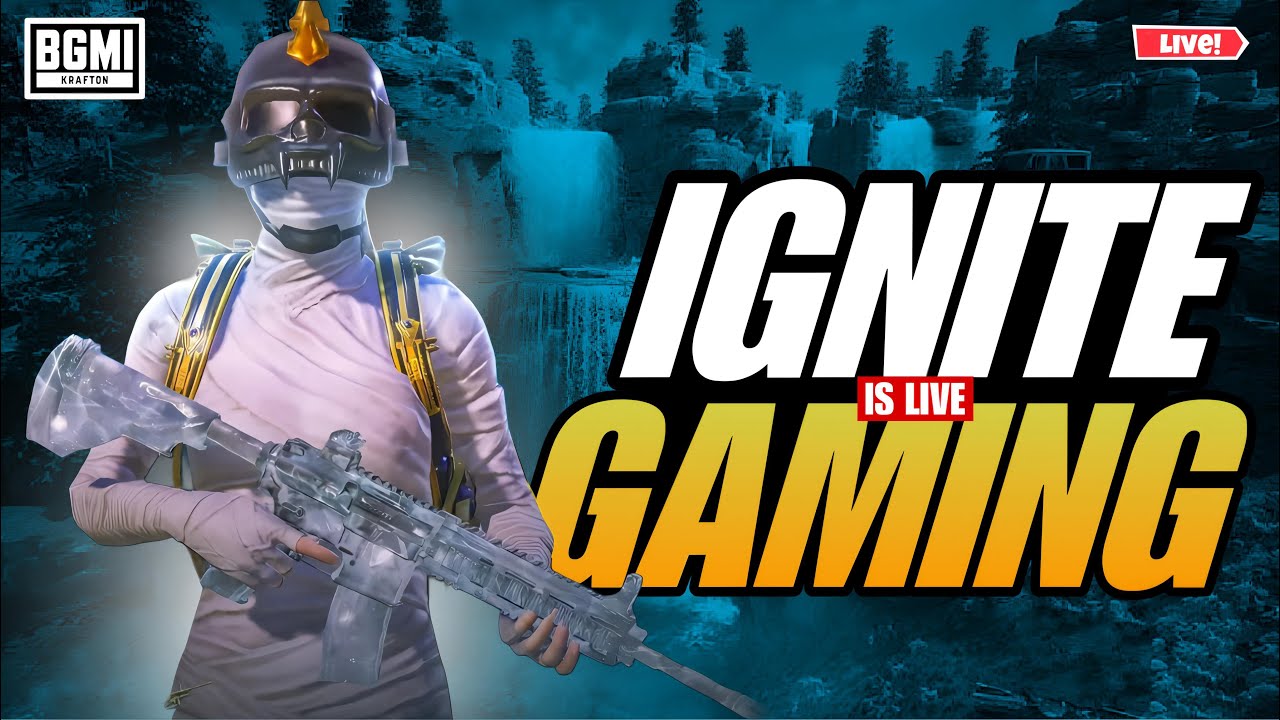 🔴Watch live now: IGNITE: BACK WITH ANOTHER HAGGU GAMEPLAY | #bgmi # ...