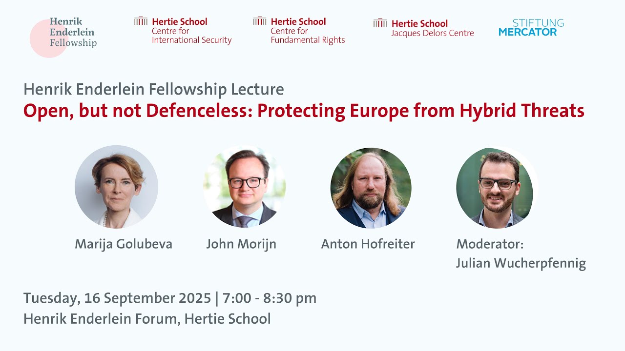 Open, but not Defenceless: Protecting Europe from Hybrid Threats ...