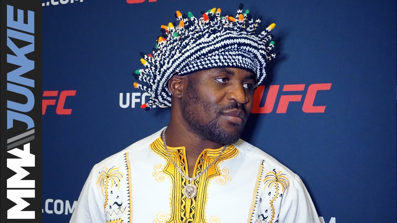 UFC on ESPN 3: Francis Ngannou full media day interview - YouTube