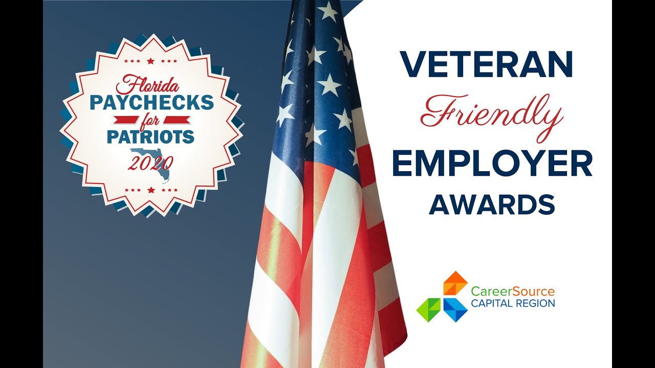 2020 Veteran Friendly Employer Awards Ceremony - YouTube