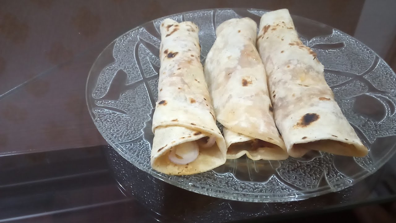 گھر کا بنا چکن پراٹھا رول/BY SAMINA SHEIKH FOOD SECRETS - YouTube