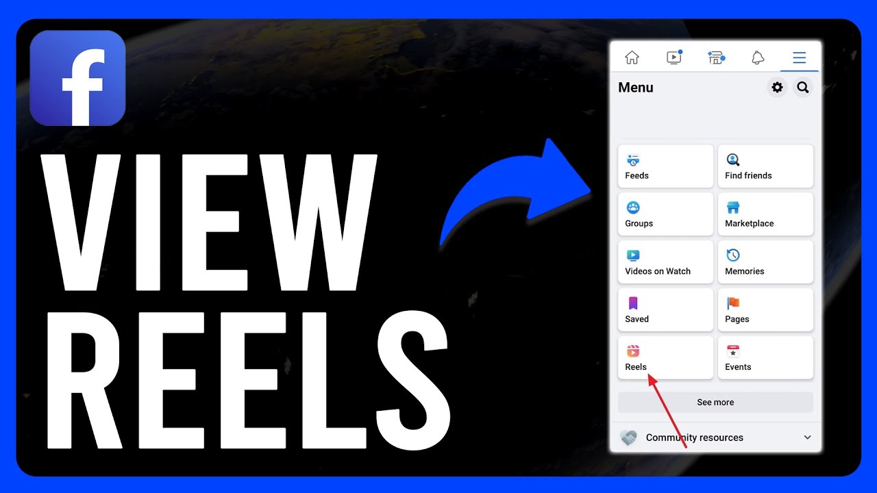 How to View Reels on Facebook App (Watch Facebook Reels) - YouTube