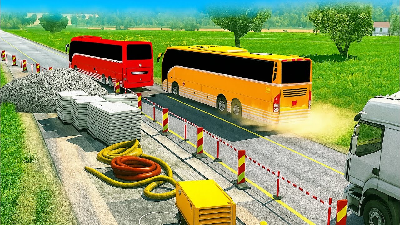 Highway Coach Bus Driving – Real Bus Simulator 3D - YouTube