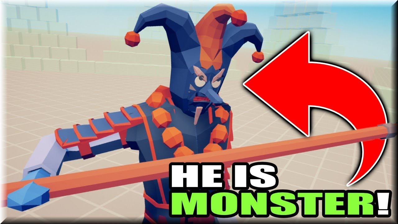 TABS Fusion! Monk👺 + Jester🤡 = Monster - Totally Accurate Battle ...