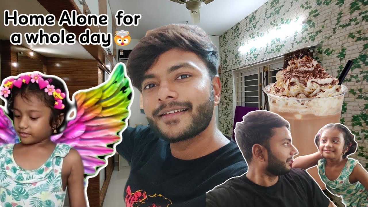 Full-day Home Alone Vlog🏡|Homeboy's Casual Weekend😀|5Star ColdCoffee🤤 ...