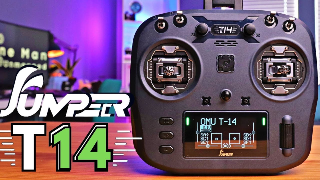 Jumper T-14 | Simply The Perfectly Sized FPV Radio - YouTube