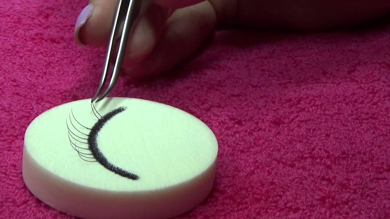 CREATING DIRECTION - SWEEPS FOR EYELASH EXTENSIONS - YouTube