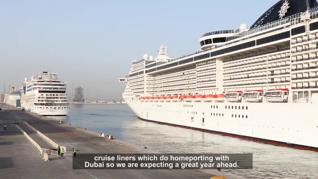 Mina Rashid Cruise Terminal - Dubai - YouTube