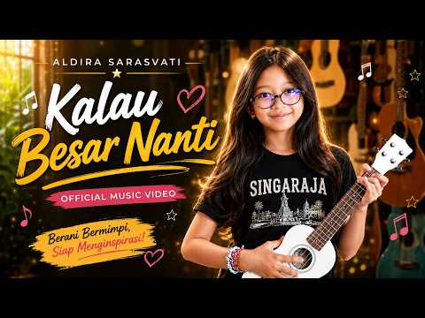 ALDIRA SARASVATI - KALAU BESAR NANTI ( OFFICIAL MUSIC VIDEO )