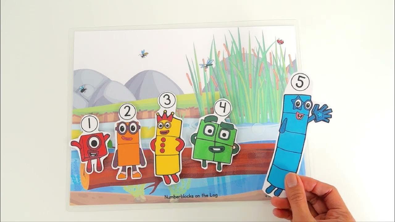 Numberblocks Song | Five Little Green Speckled Frogs | Learn ...