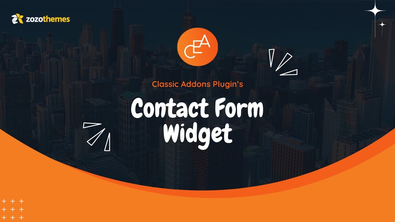 How to Use a "Contact Form" Widget of a Classic Elementor Addon Plugin ...