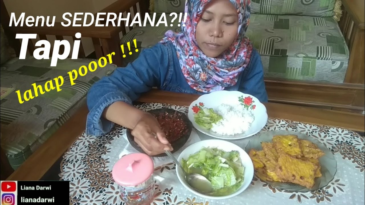 Menu siang sederhana ! Lahap POOOOOR !!! #makan #masakanrumah # ...