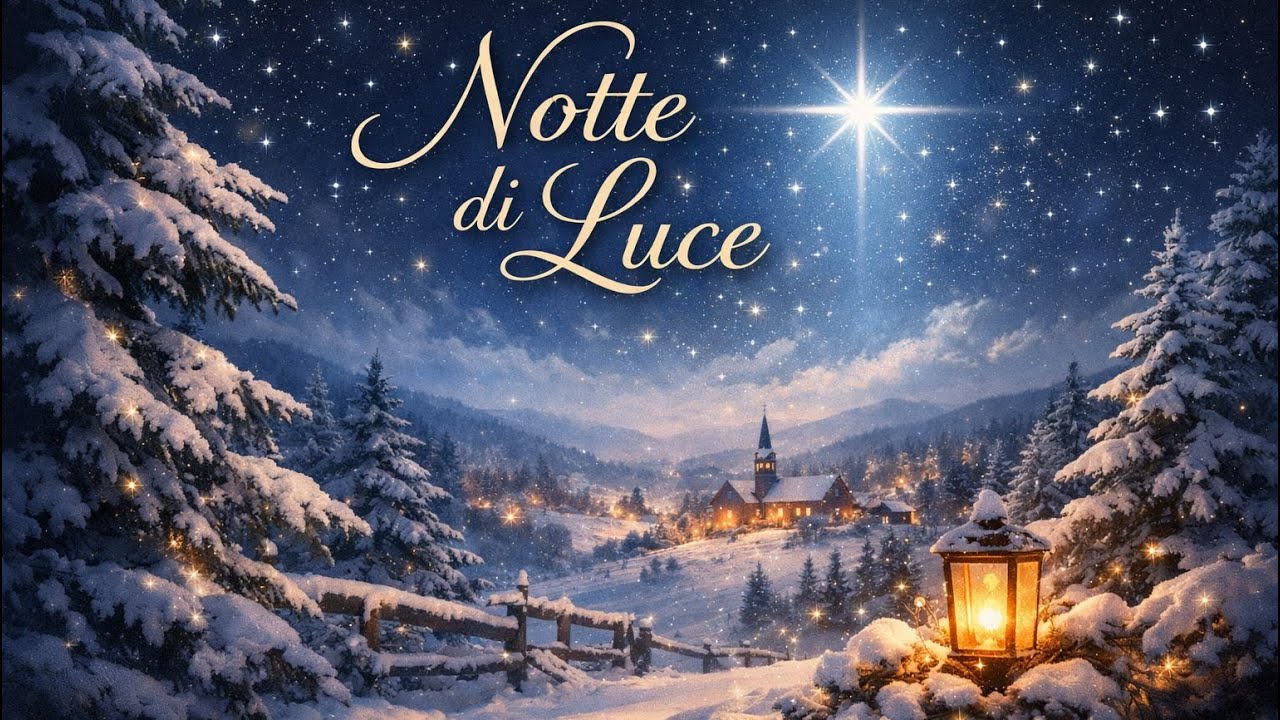 🎵 Notte di Luce (1) | Canzone di Natale Intima e Sacra | Voce Femminile ...
