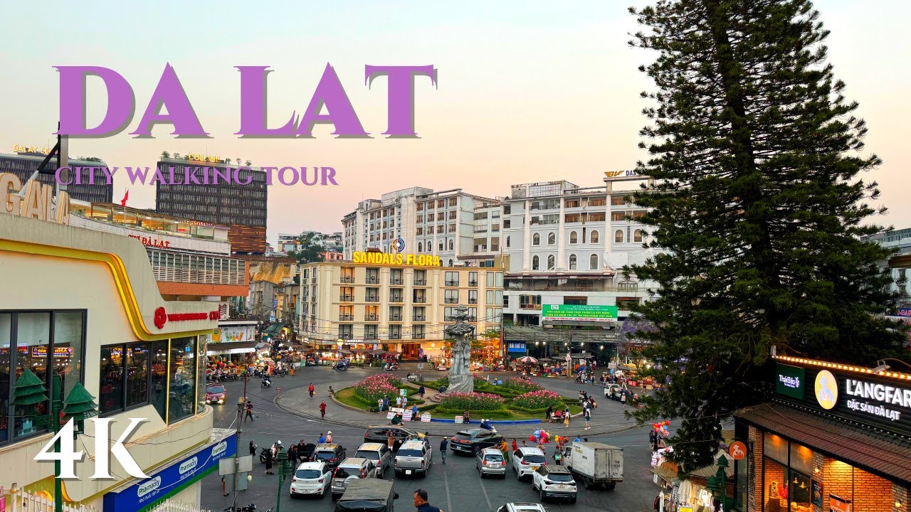 [4K WALK]🇻🇳2024 Walking in Da Lat, Vietnam 4K HDR 60fps - YouTube