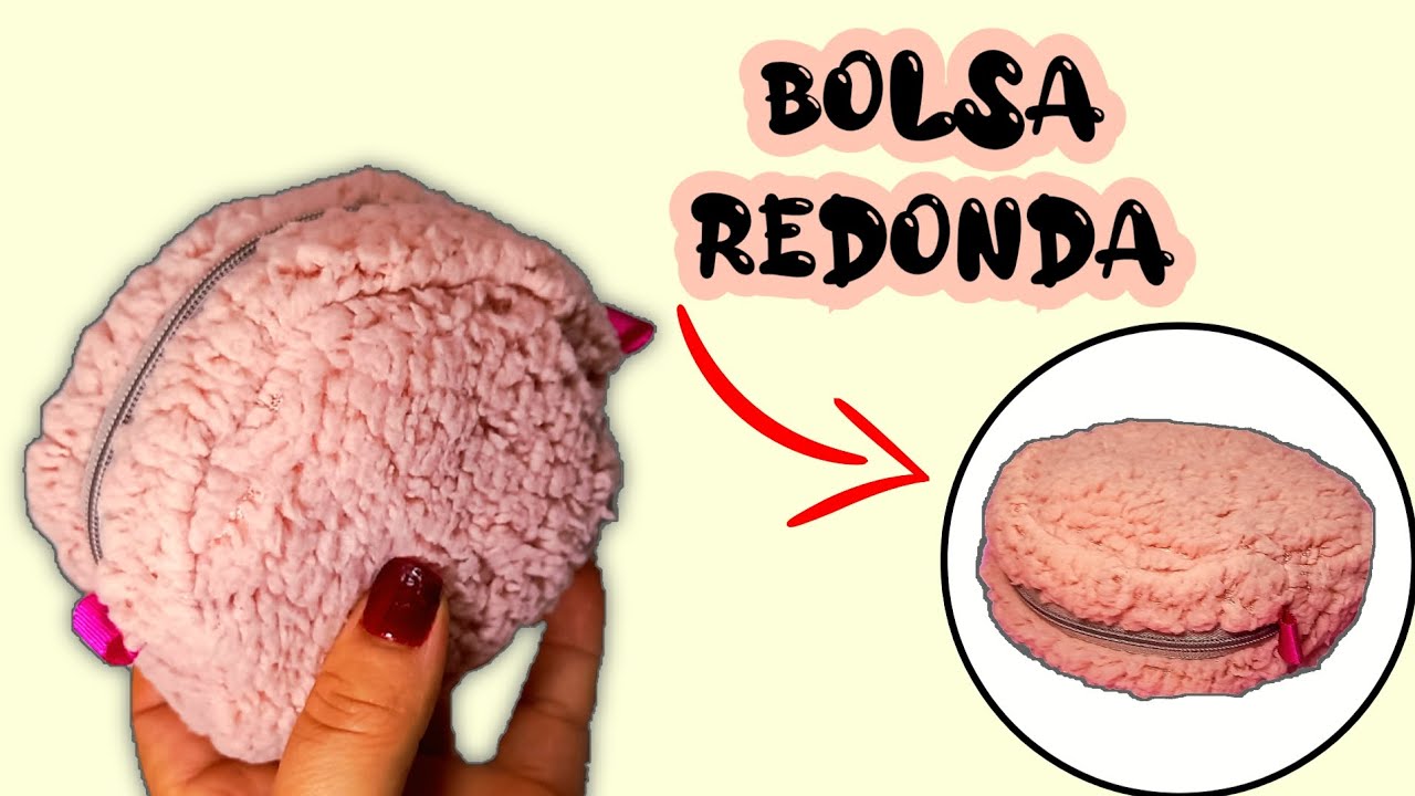 🌟 BOLSA RENDONDA teddy super prática e fácil #Necessaire#diy# ...