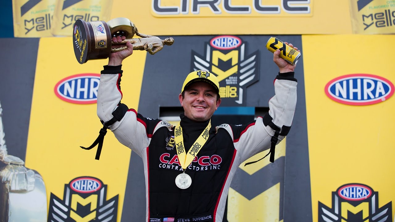 The Wally goes to Steve Torrence in Charlotte - YouTube