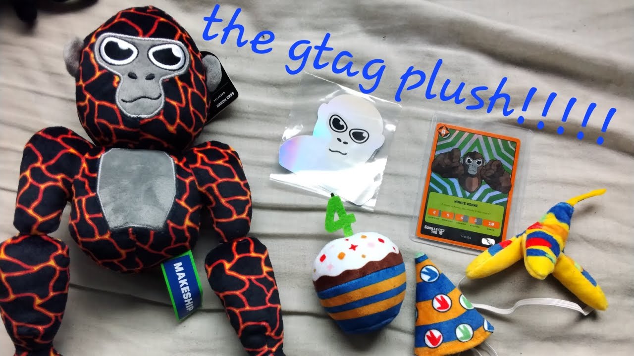 The new gorilla tag lava monke plush!! - YouTube