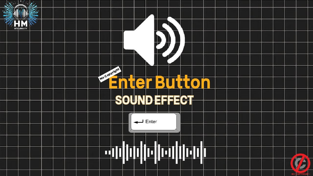 Enter Button Sound Effect Keyboard for Authentic Typing Audio – HM SFX ...