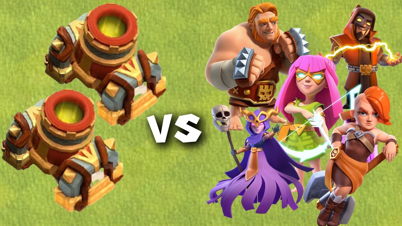Max MORTAR vs 100 SUPER GROUND TROOPS | Clash of Clans | BabbanBillo YT ...