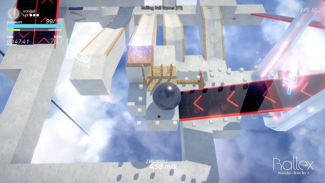 Ballex - Custom Level: "Brain Arc 2" - YouTube