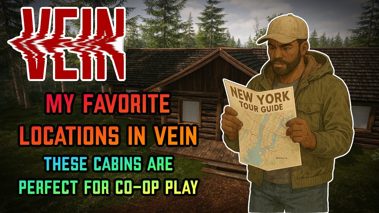 This Cabin Base Is Perfect for Co-Op in VEIN (VEIN Tour Guide #1) - YouTube