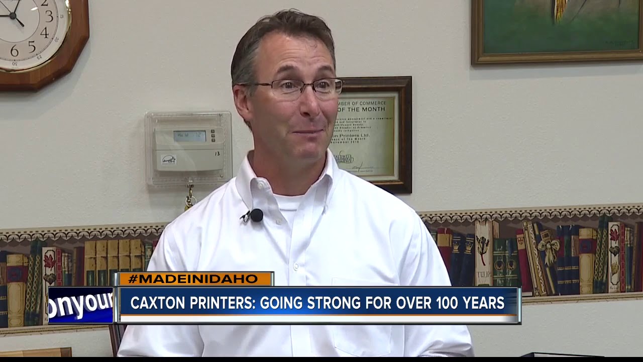 Made in Idaho: Caxton Printers - YouTube