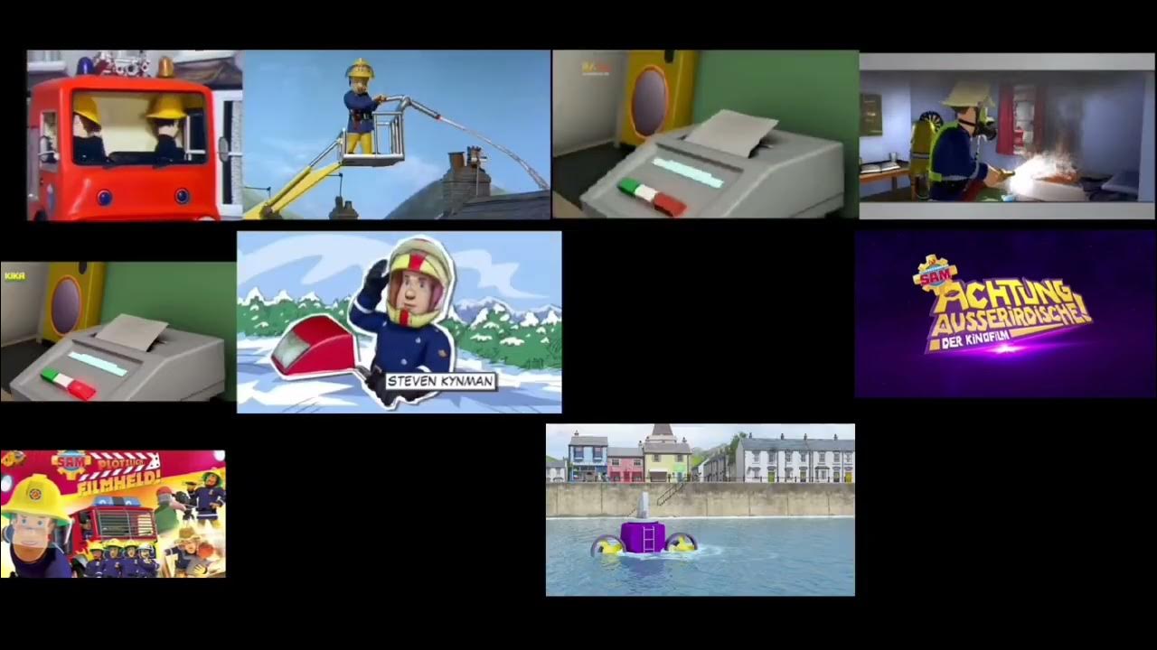 Fireman Sam all German Intro's mashup [Updated & Remade] - YouTube