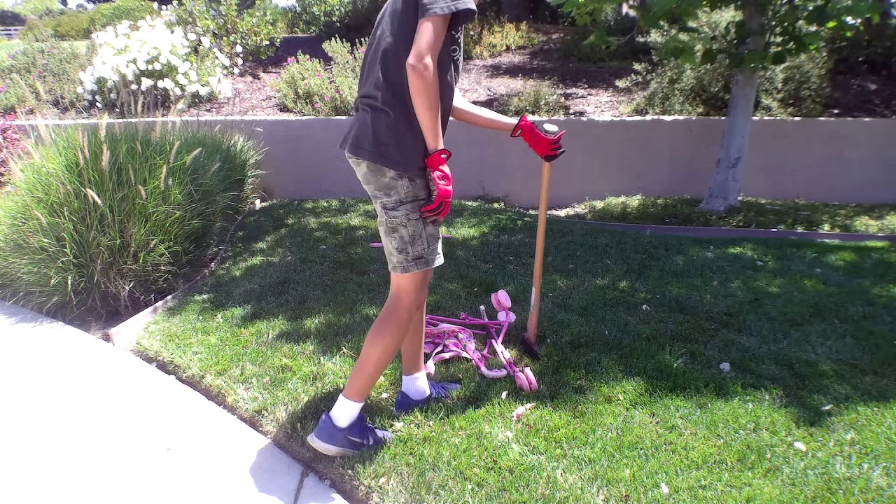 TOY STROLLER DESTRUCTION - YouTube