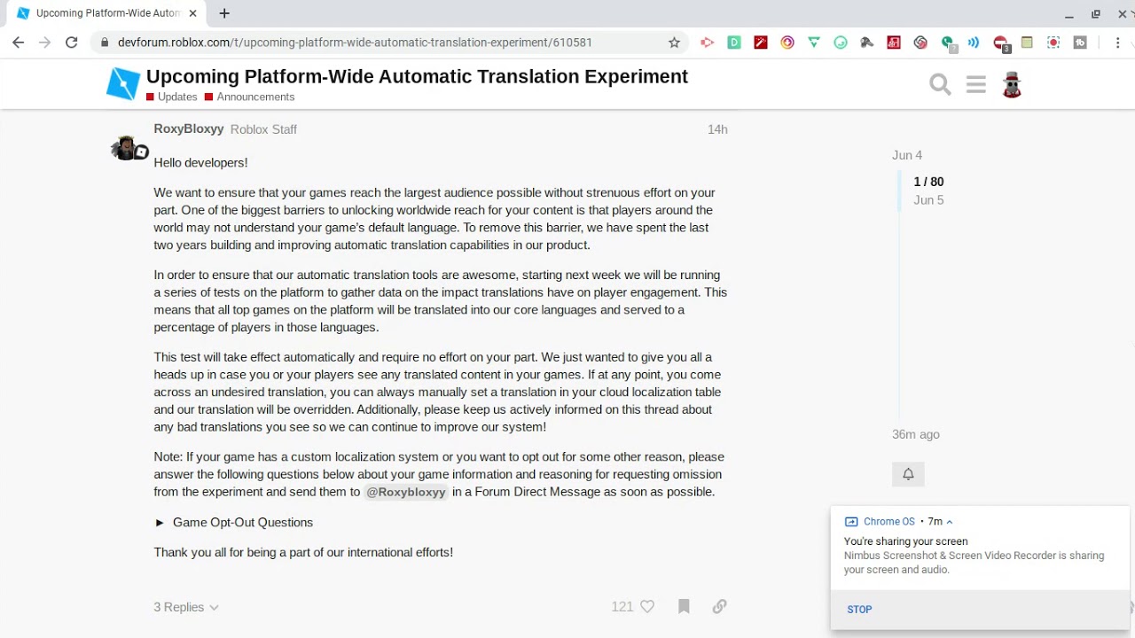 Automatic Translations in Roblox Games - YouTube