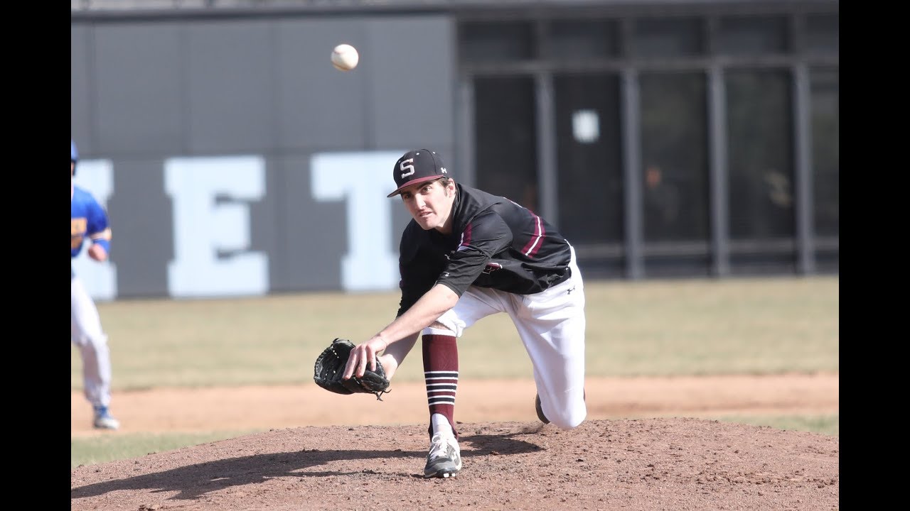 Swarthmore Baseball Highlights vs. Widener (March 20, 2019) - YouTube