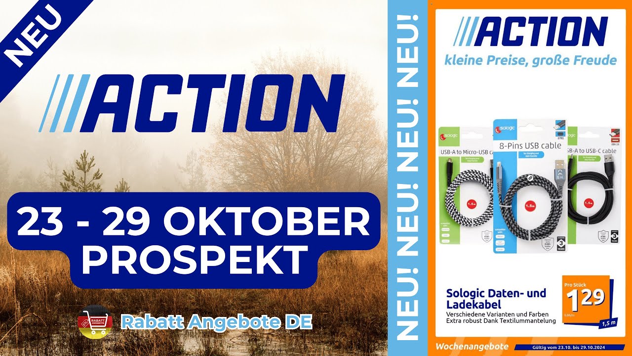 ACTİON Prospekte der Woche - Rabatt Angebote DE | 23 Oktober - 29 ...