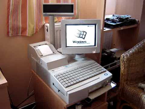 IBM SureOne 4614 FC3 POS Terminal 1 - YouTube