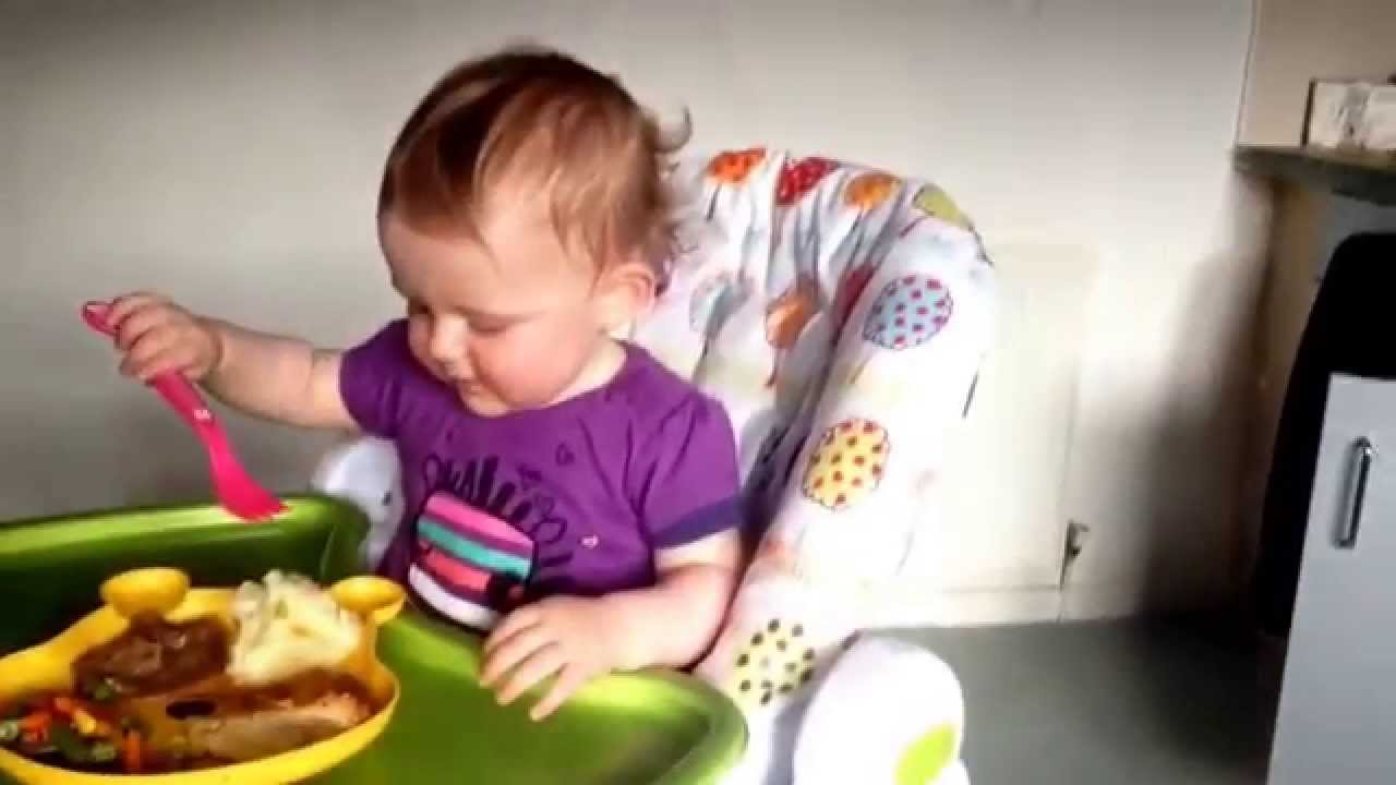 Excited for food - YouTube