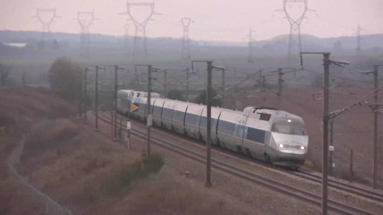 32. TGV EST et TGV NORD HD - YouTube