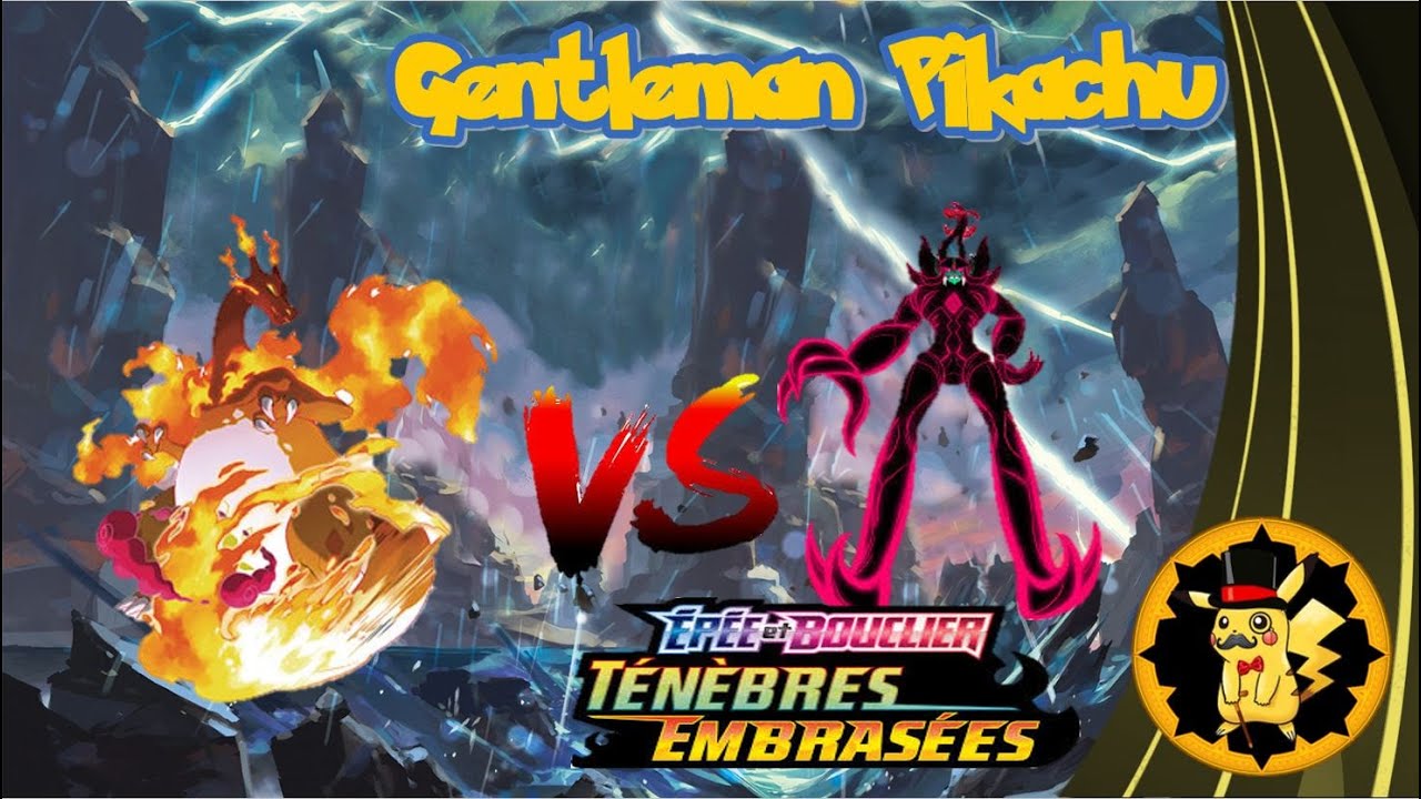 Ténèbres Embrasés Dracaufeu Vmax Vs Angoliath Vmax - YouTube