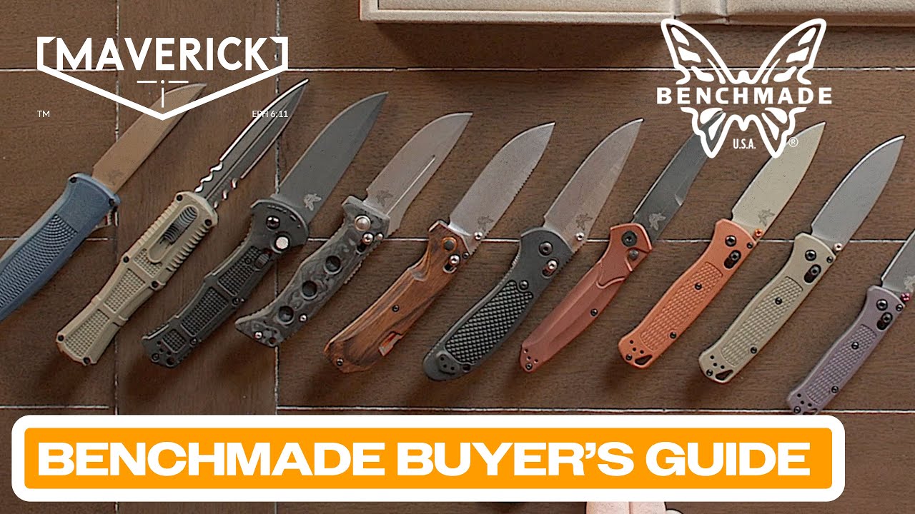 The Best Benchmade Knives for Everyday Carry in 2025 - YouTube