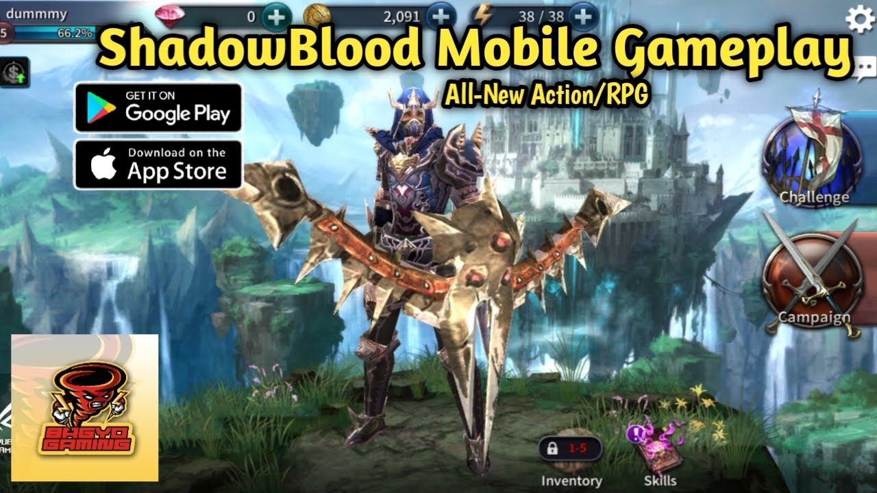 Shadow Blood Mobile - YouTube