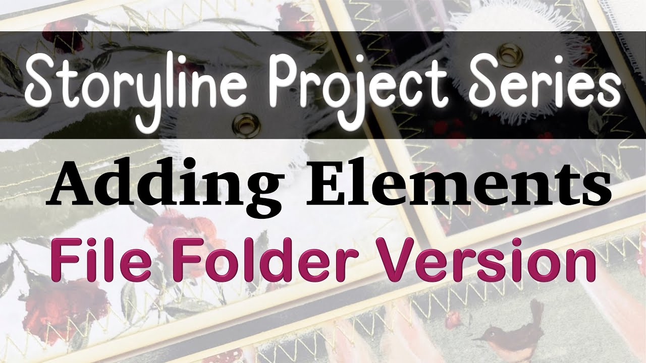 pt5 - Storyline Project Series: File Folder version - Adding Elements ...