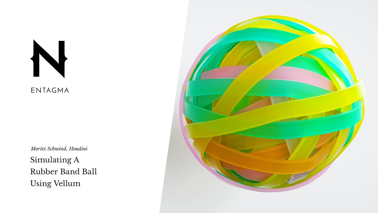 Houdini Tutorial: Making A Ball Out Of Rubber Bands - YouTube
