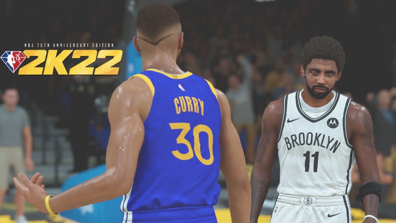 Brooklyn Nets vs Golden State Warriors | NBA 2K22 Current Gen Gameplay ...