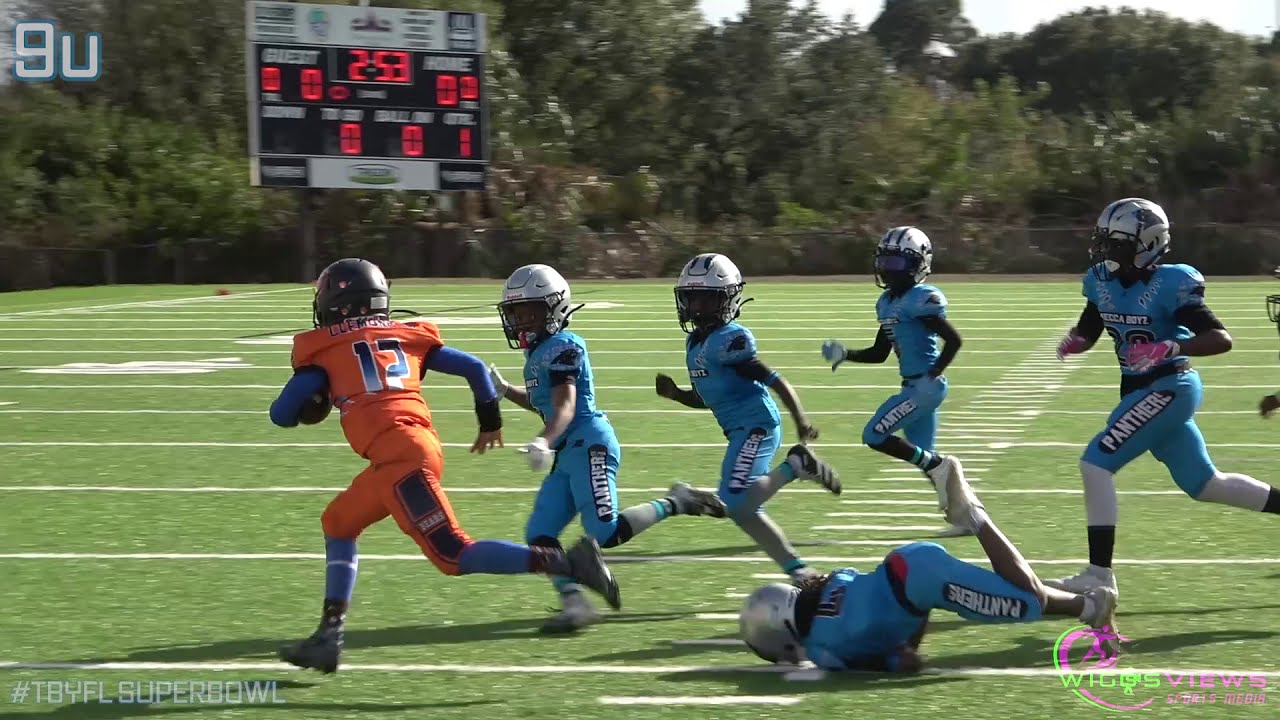 Brandon Bears vs. Progress Village Panthers 9u TBYFL SuperBowl Full ...
