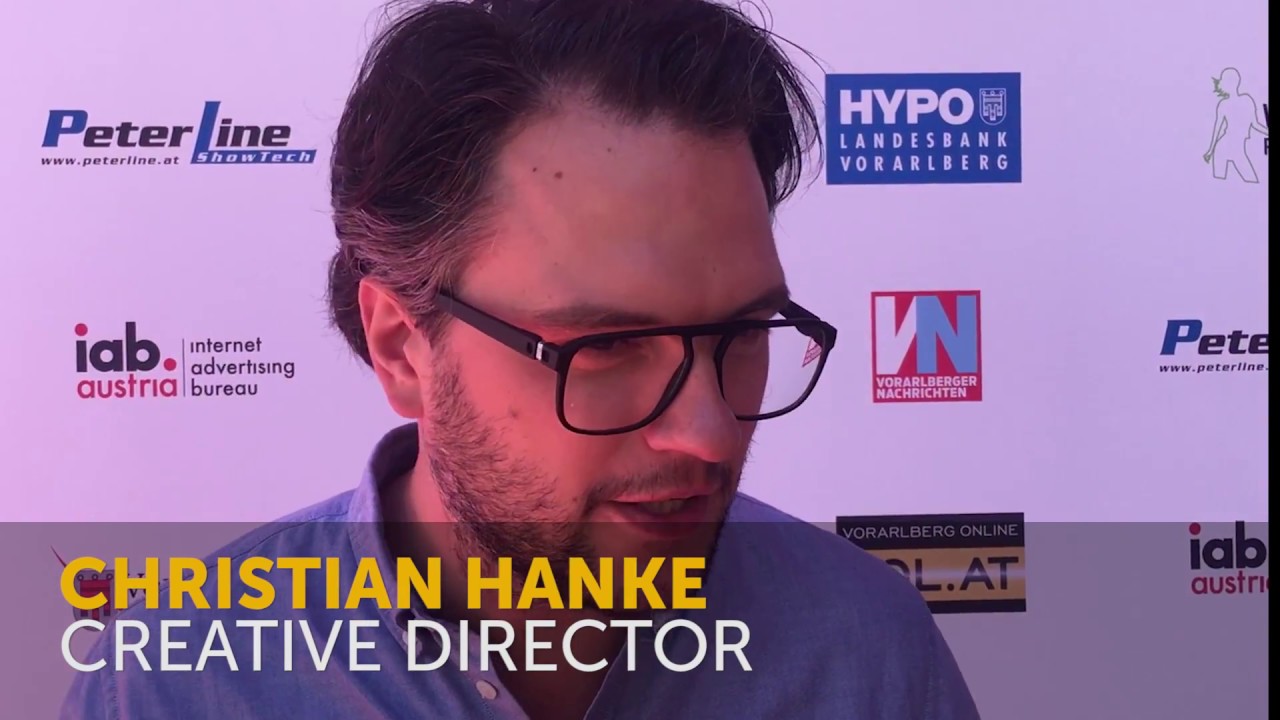 Creative Director Christian Hanke im VOL.AT-Interview - YouTube